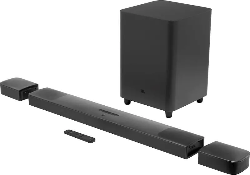 JBL 9.1 Channel Soundbar with Wireless Subwoofer and Dolby Atmos DTS X Black RC Willey