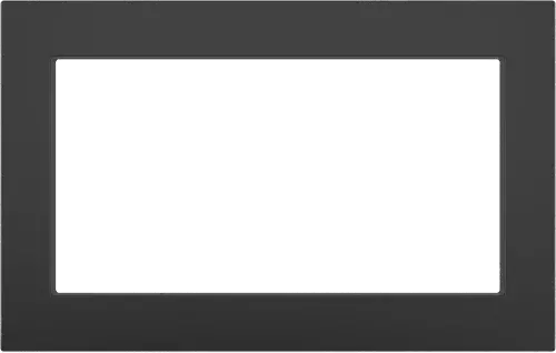 GE Profile 27 Inch Microwave Trim Kit for GE Microwave Black RC Willey