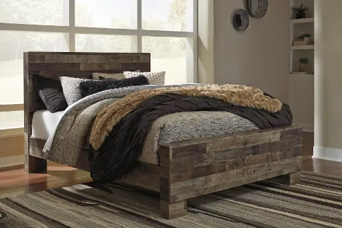 Rustic full bed store