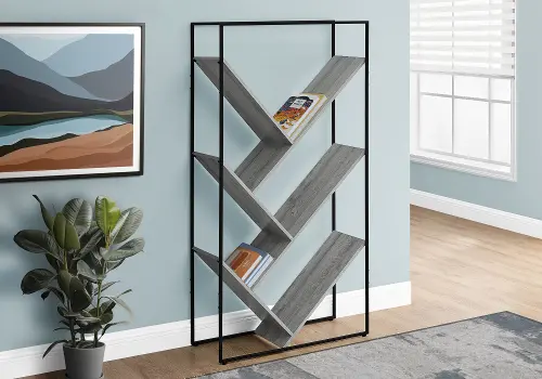 Slanted bookcase store