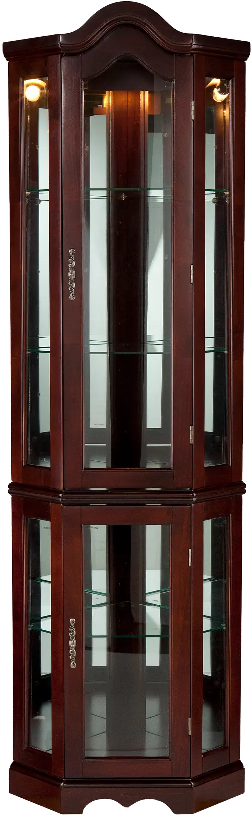 Gracelyn lighted curio cabinet store