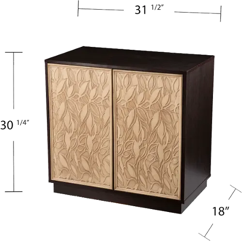 Edgevale Two Tone Accent Cabinet