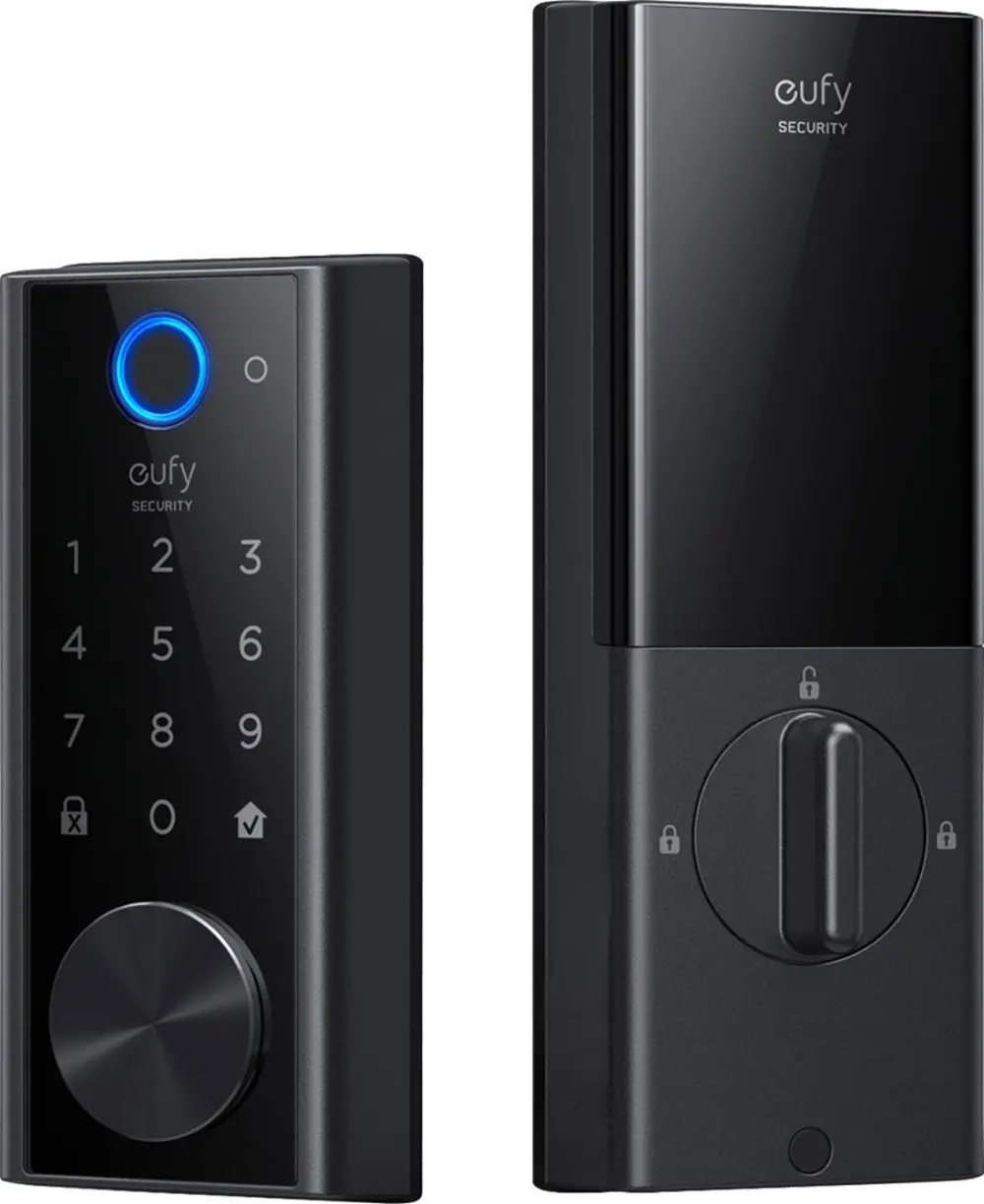 eufy Security Smart Lock Wi-Fi Replacement Deadbolt - Black | RC Willey eufy Security Smart Lock Wi-Fi Replacement Deadbolt - Black | RC Willey