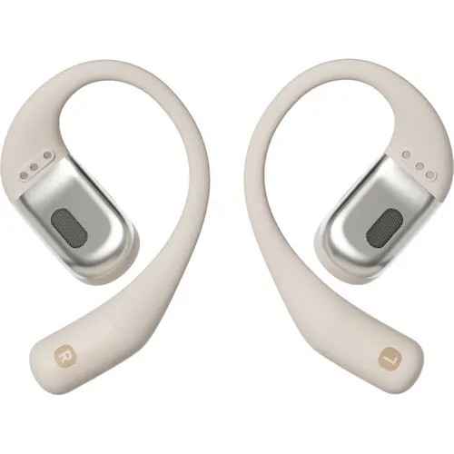 Shokz OpenFit Open-Ear True Wireless Earbuds - Beige | RC Willey Shokz OpenFit Open-Ear True Wireless Earbuds - Beige | RC Willey