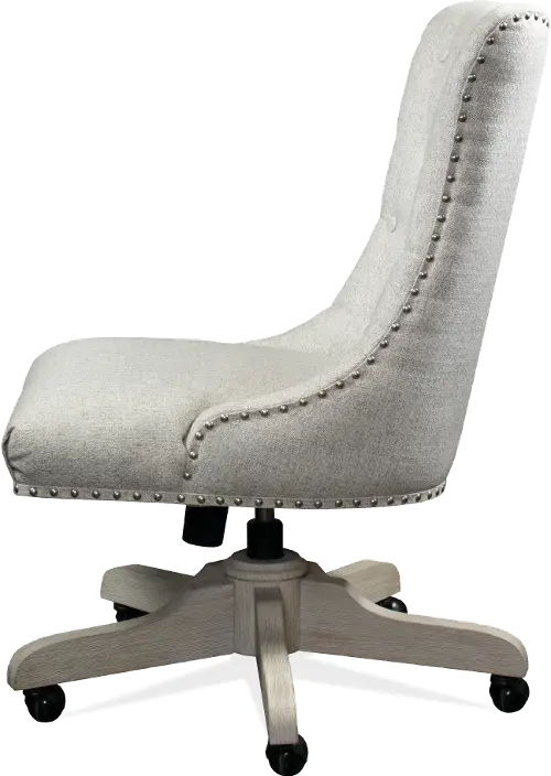Maise Champagne Desk Chair RC Willey